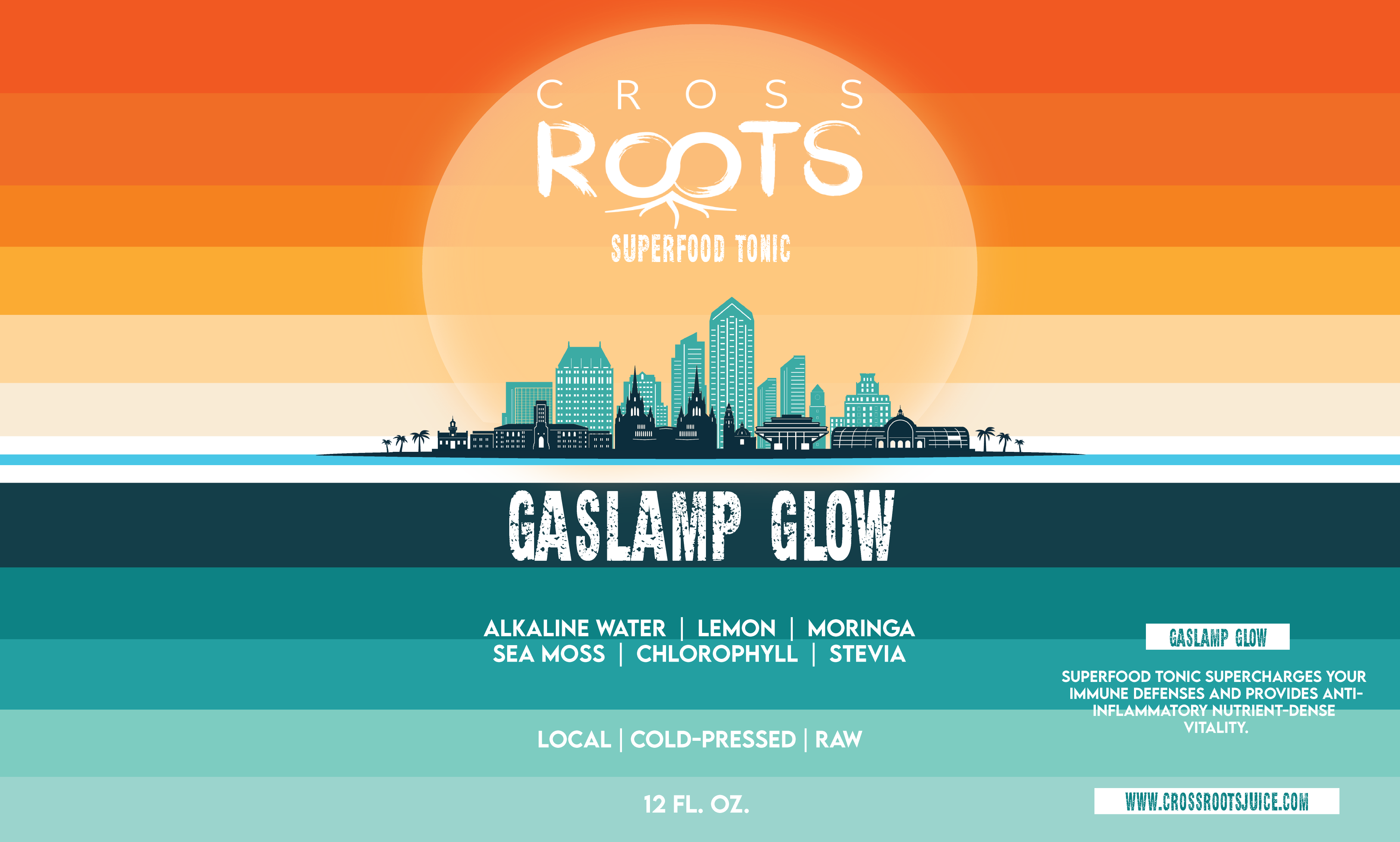 Gaslamp Glow – Cross Roots Juice